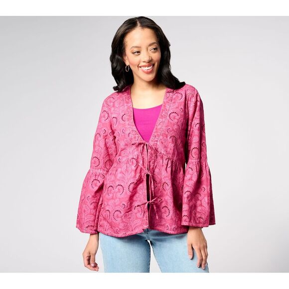 LOGO by Lori Goldstein | Tops | Logo By Lori Goldstein Womens Top Sz L ...